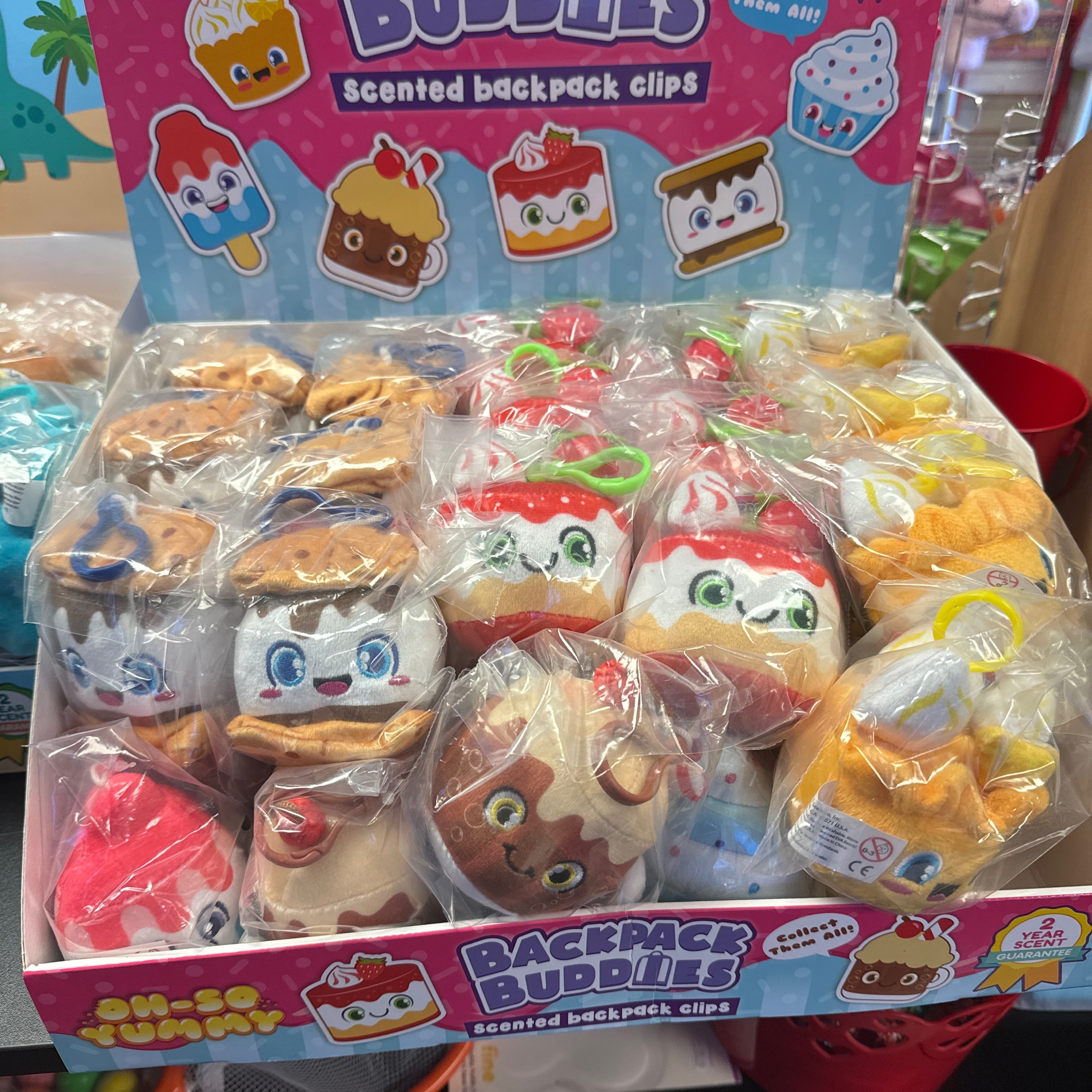 Backpack Buddies Scented Oh So Yummy | The Toy Store Gifts & More 3301 ...