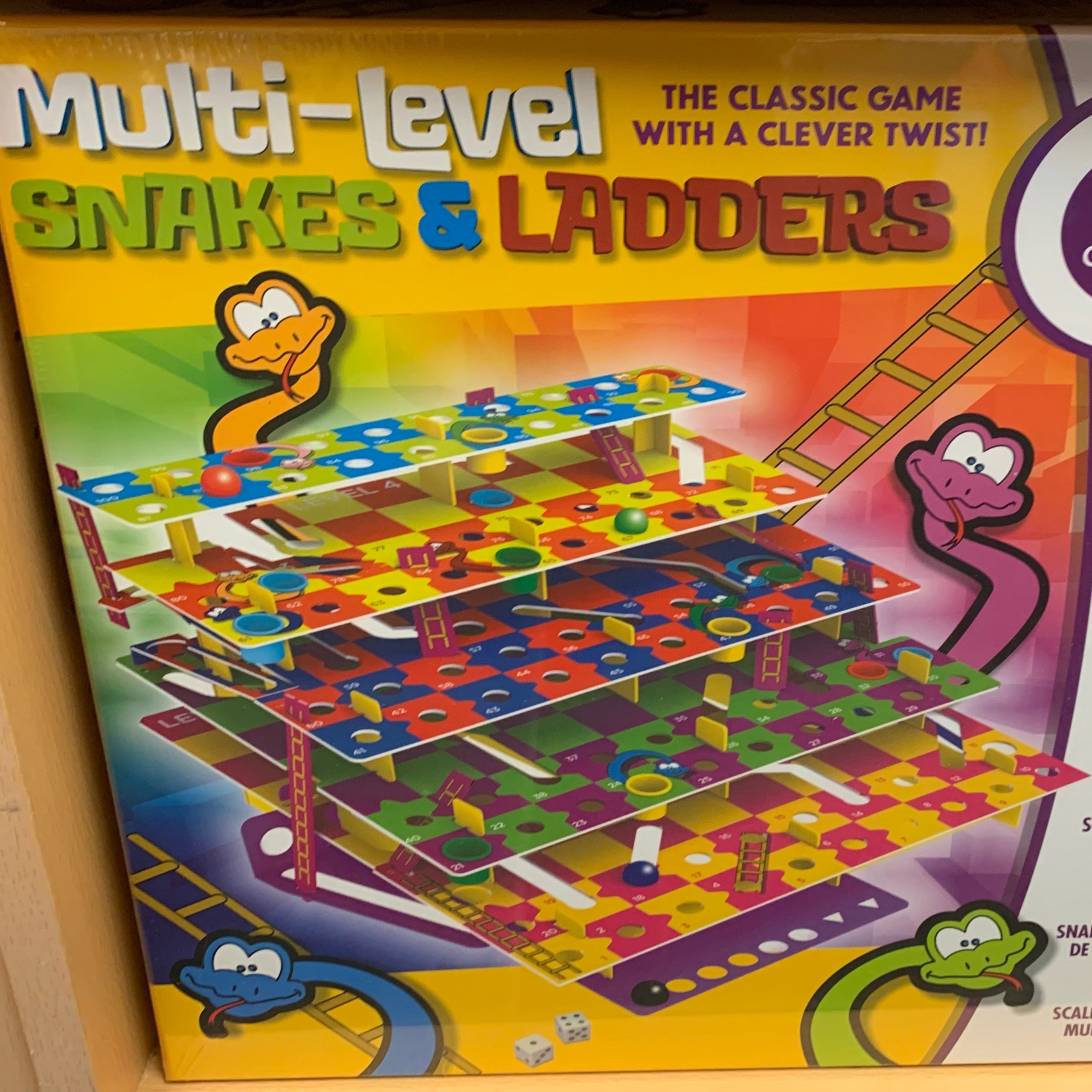 Multi Level Snakes & Ladders | The Toy Store Gifts & More 3301 E ... Multi Level Snakes & Ladders | The Toy Store Gifts & More 3301 E ...