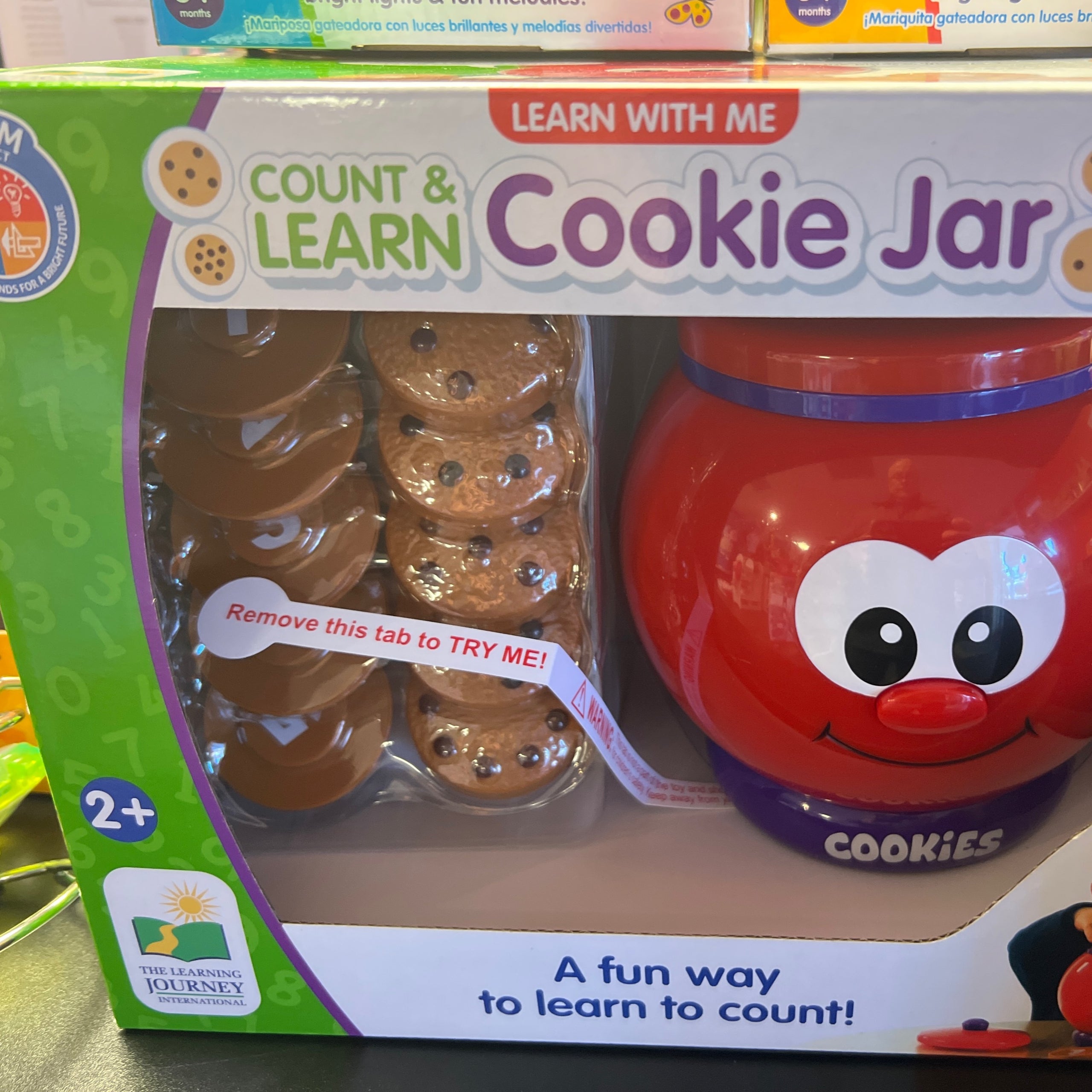 The Learning Journey Count & Learn Cookie Jar | The Toy Store Gifts ...