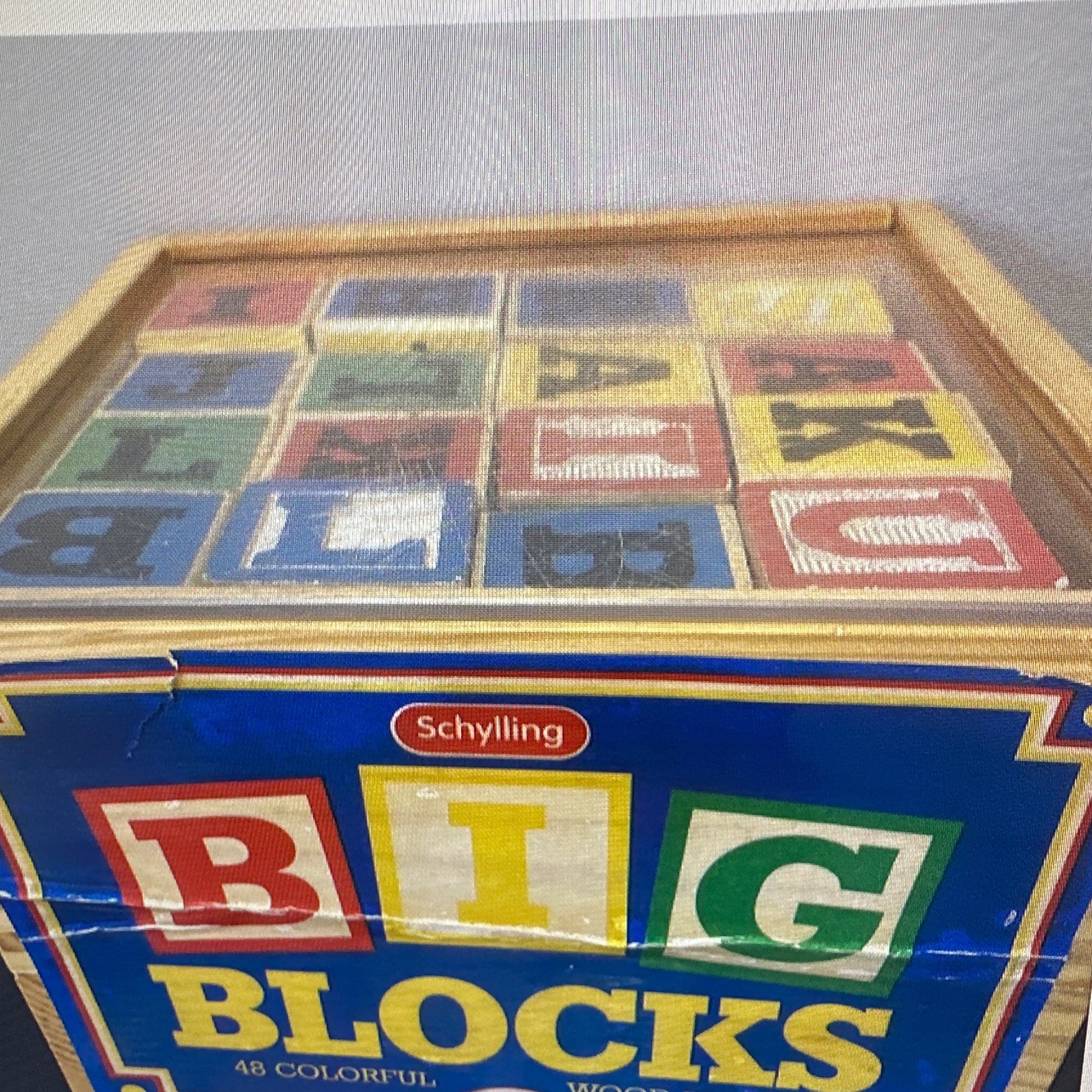 Big Blocks Schylling - Large Wooden Blocks Set | The Toy Store Gifts ...